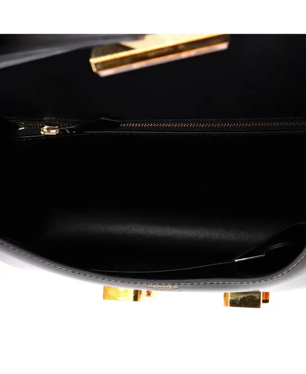Hermès 24 Constance Nm Bag Box Calf - Black