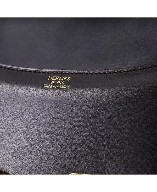 Hermès 24 Constance Nm Bag Box Calf - Black