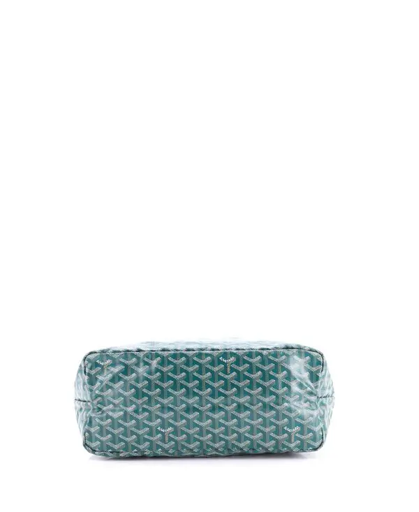 Goyard Pm Saint Louis Tote Coated Canvas - Green