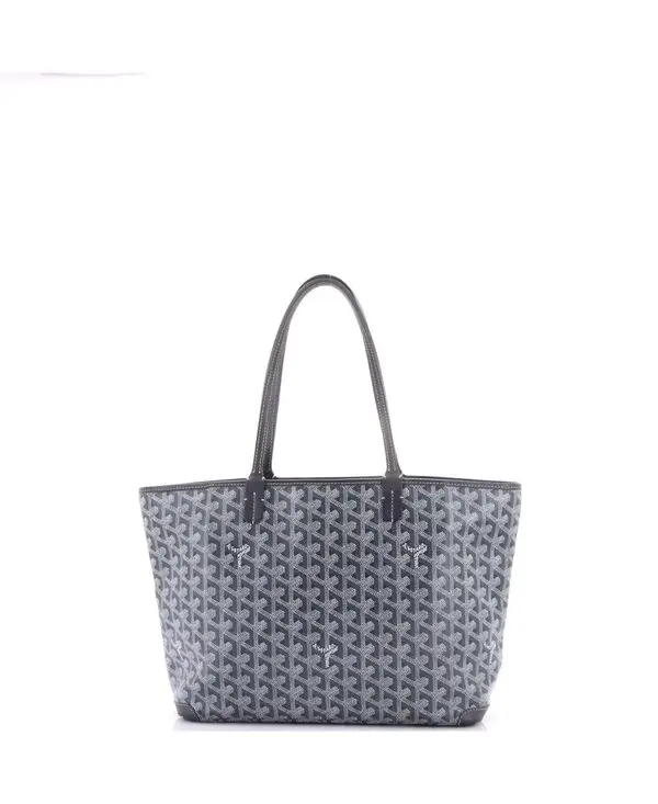 Goyard Pm Artois Tote Coated Canvas - Gray