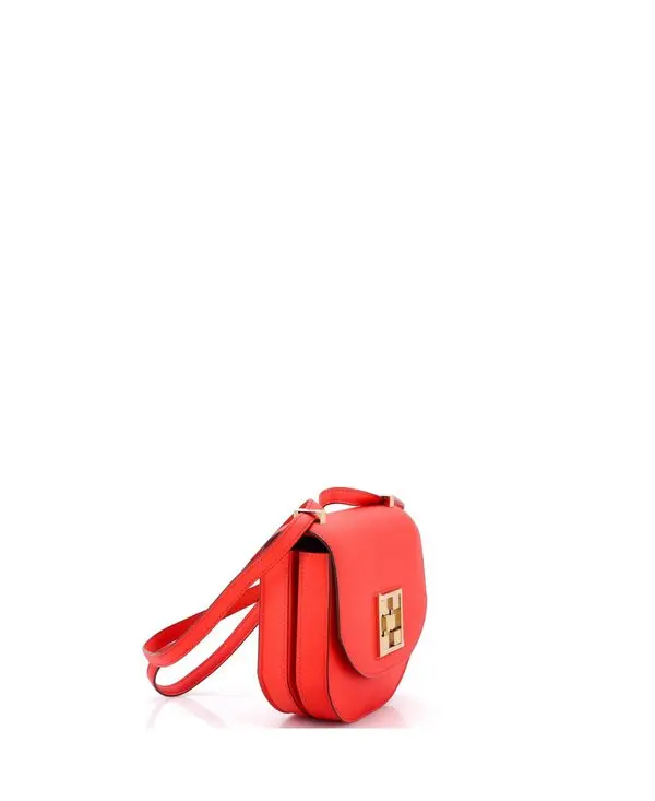 Hermès 17 Mosaique Au 24 Bag Epsom - Red
