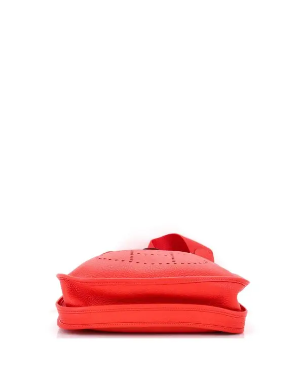 Hermès Pm Evelyne Bag Gen Iii Clemence - Red