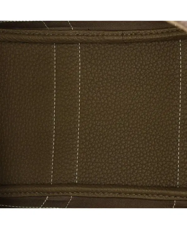 Hermès 30 Garden Party Tote Toile And Leather - Gray