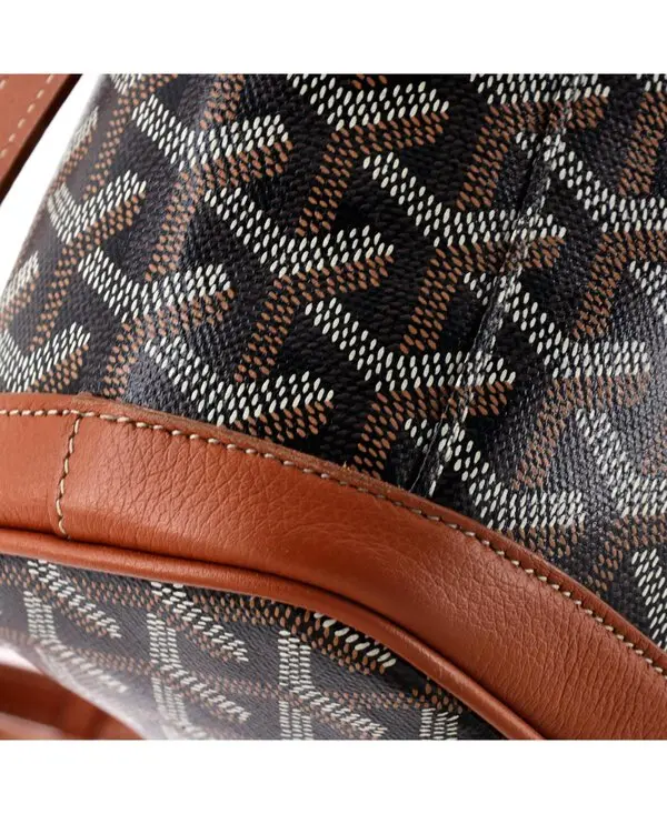 Goyard Mini Alpin Backpack Coated Canvas - Brown