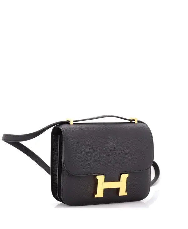 Hermès 18 Constance Nm Bag Epsom - Black