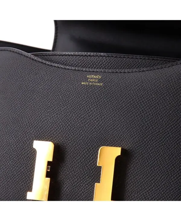 Hermès 18 Constance Nm Bag Epsom - Black