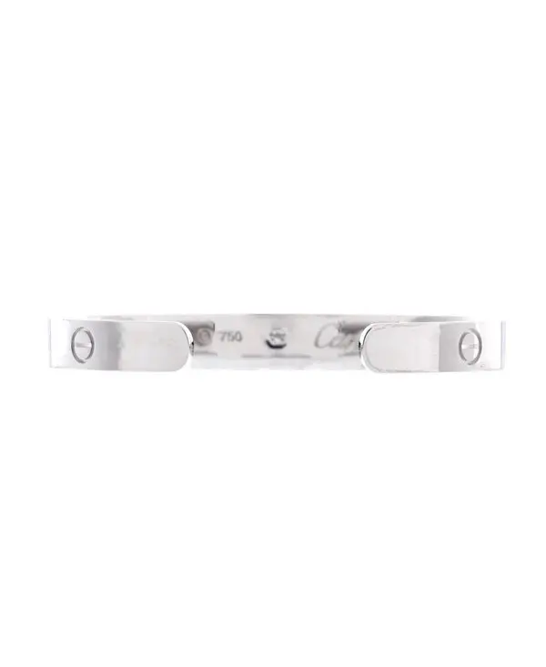 CARTIER Love 1 Diamond Cuff Bracelet 18k Gold With Diamond