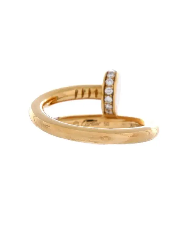 CARTIER Juste Un Clou Ring 18k And Diamonds
