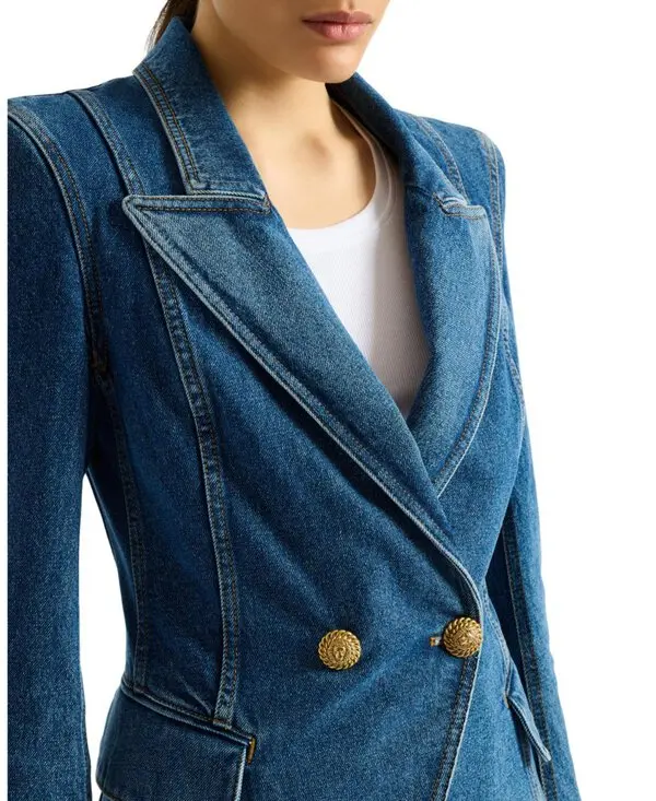 Balmain Denim 2-button Jacket
