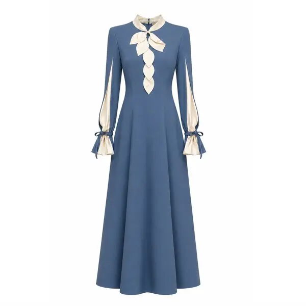 JULIA ALLERT Cocktail Ankle-length Dress - Blue
