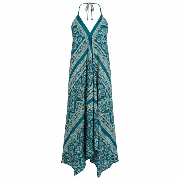 CHIARELLA Toga Dress Print - Blue