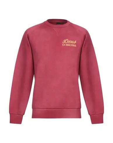 Deus Ex Machina Sweatshirt Burgundy Size Cotton - Red