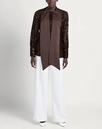 TENSIONE IN Shirt Dark Size Polyester, Elastane
