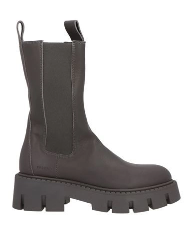 COPENHAGEN  Calfskin Ankle Boots - Charcoal