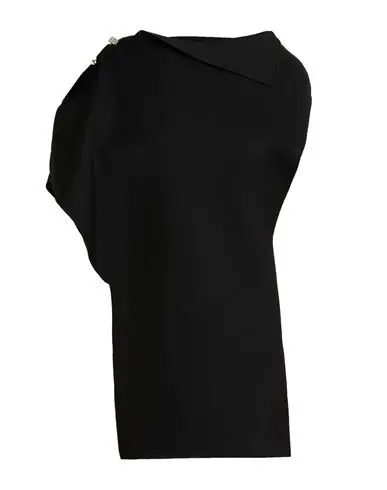 Jacquemus Mini Dress Size Viscose, Polyester - Black