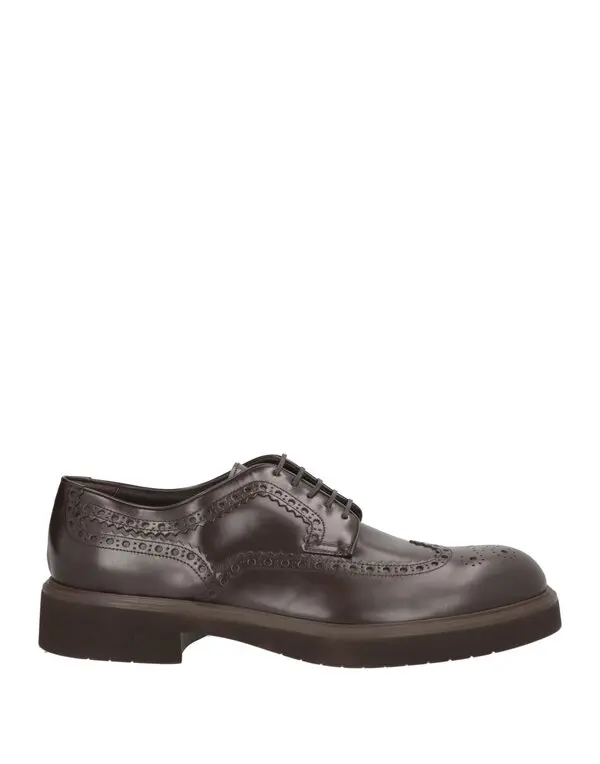 FERRAGAMO Calfskin Brogues - Brown