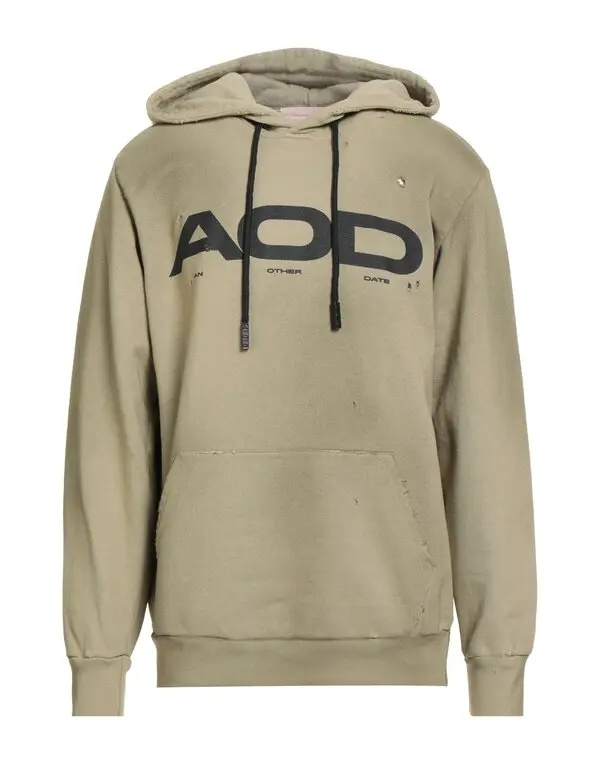 AN OTHER DATE Military Cotton Hoodie