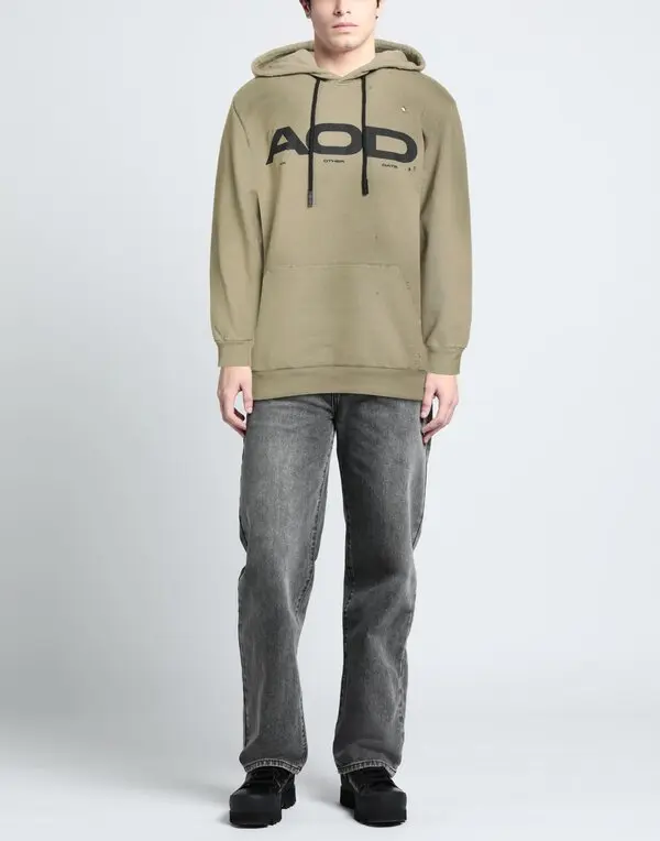 AN OTHER DATE Military Cotton Hoodie