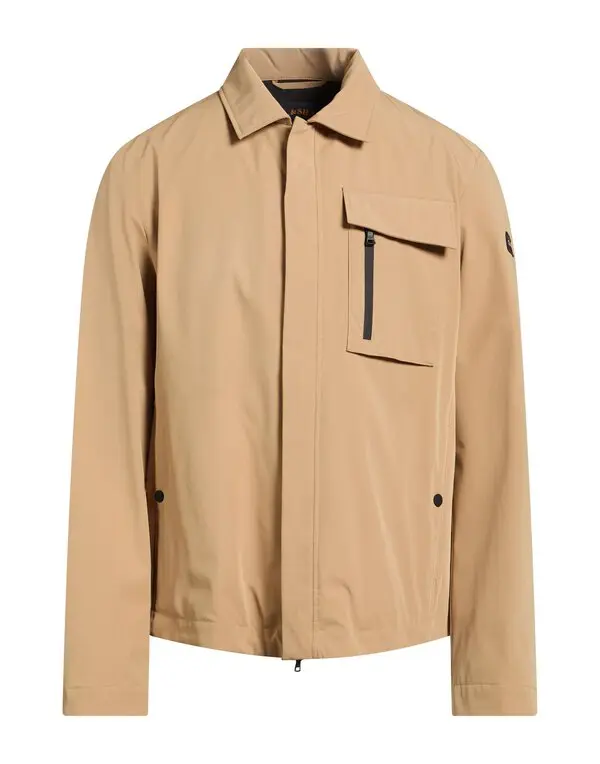 Paul & Shark Jacket Sand Size Polyester, Elastane