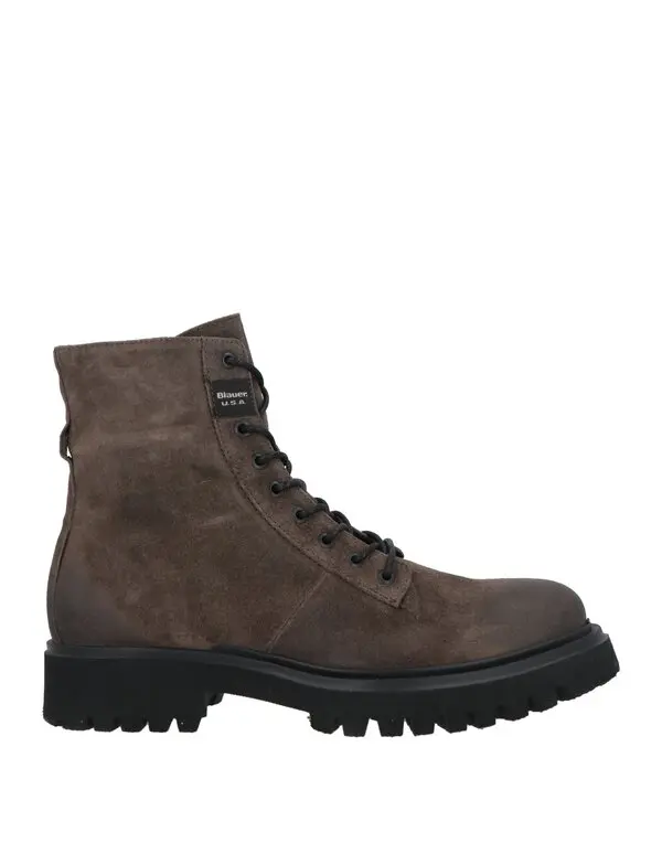 BLAUER. Ankle Boots Size Leather