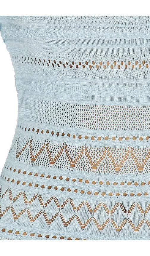 Devon Windsor Uma Dress In Baby Blue