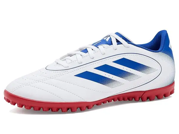 Adidas Goletto Ix Turf Football Soccer Shoes White/team Royal Blue/better Scarlet - Multi