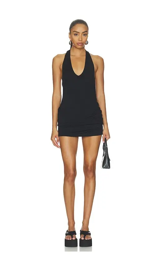 EB DENIM Valley Racer Tank Dress - Black