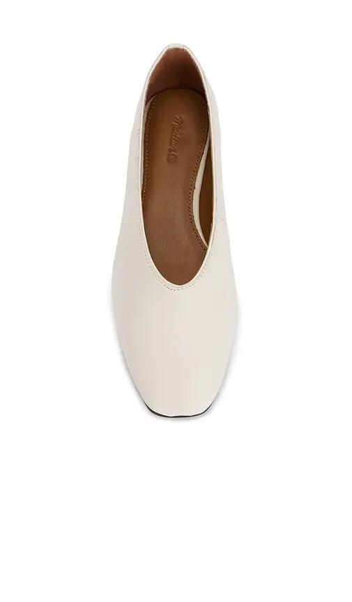 Madewell Sage Ballet Flat In White