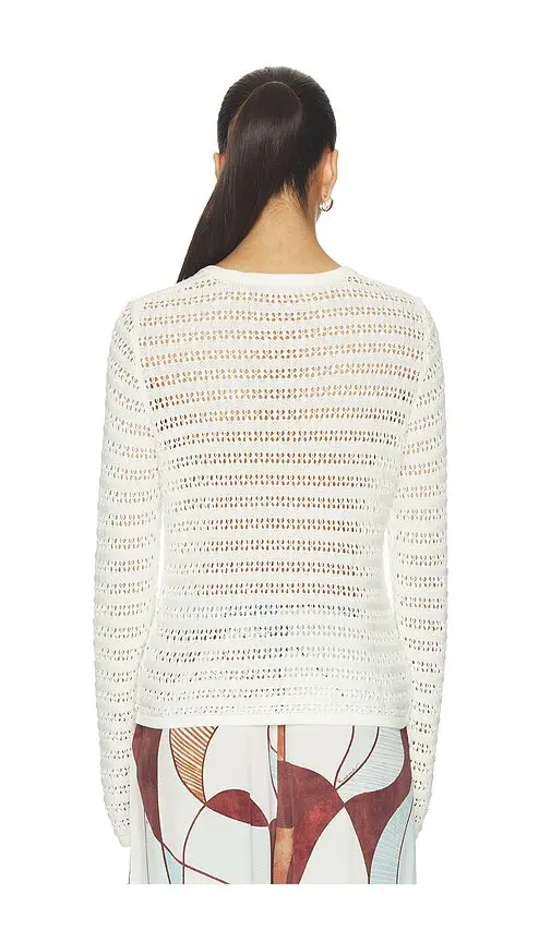 Lna Gwen Open Knit Top