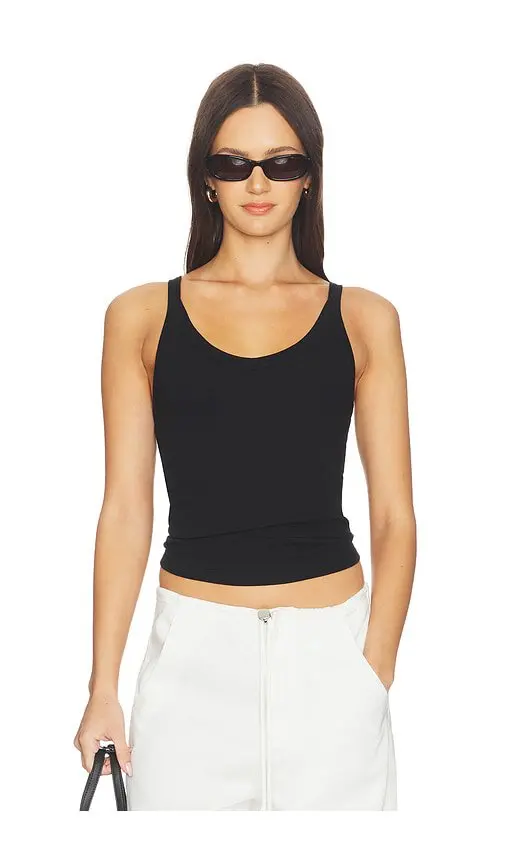 Lna Gil Rib Tank - Black