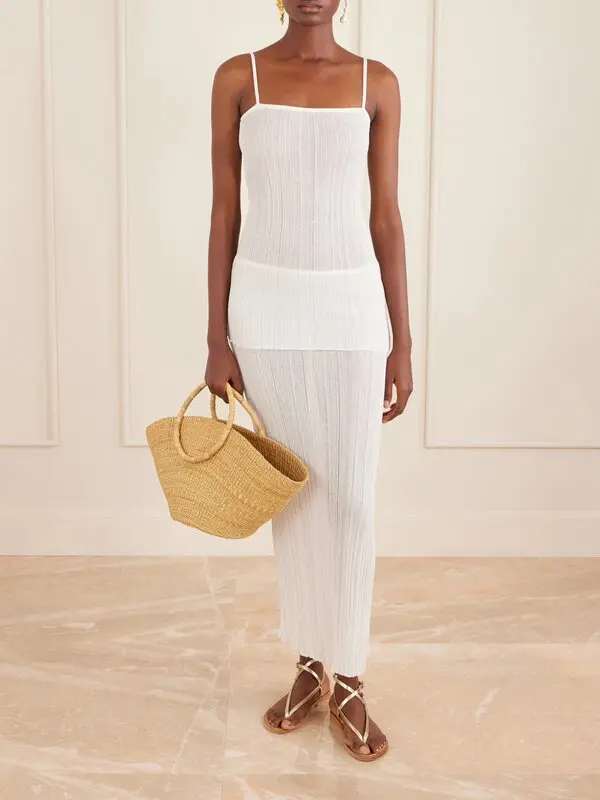 HAIGHT. Ivana Ribbed-knit Top