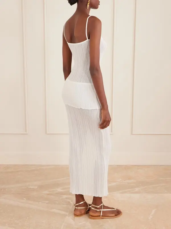 HAIGHT. Ivana Ribbed-knit Top