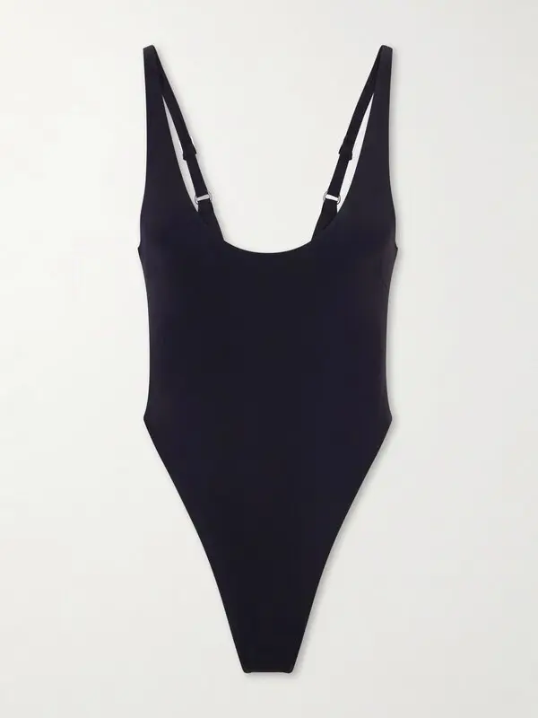 HAIGHT. Isla High-cut Swimsuit - Black