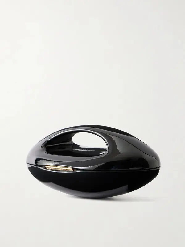 Alaïa Sculptural Minaudiere Resin Clutch