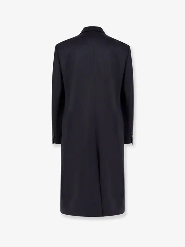 HEVO Cashmere Coat With Satin Lining