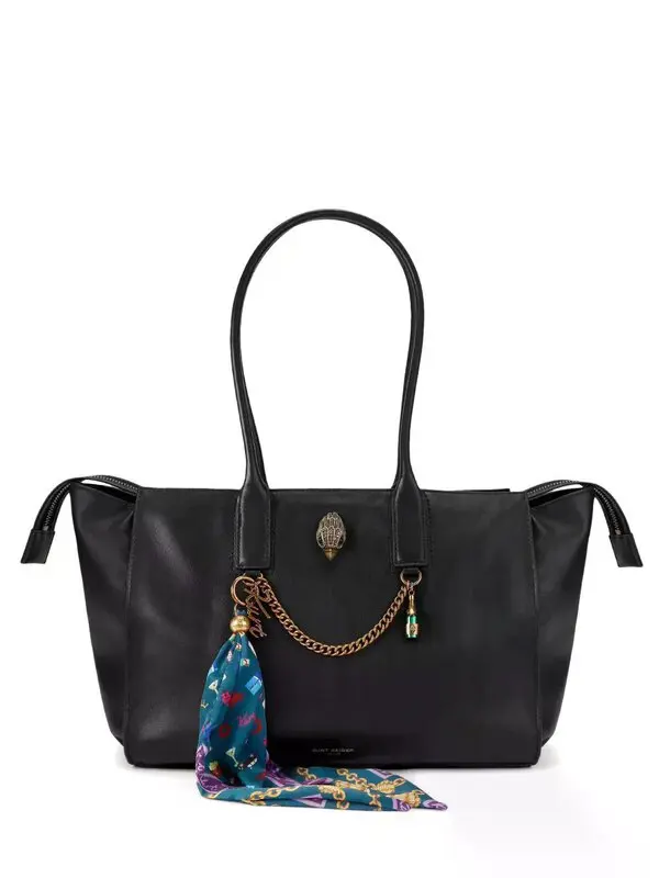 Kurt Geiger Sloane Charm Detail Tote Bag - Black