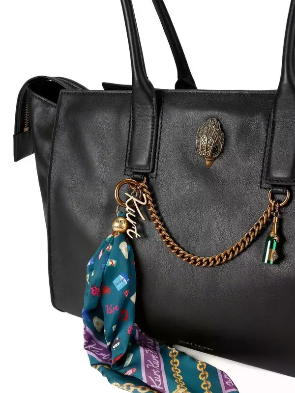 Kurt Geiger Sloane Leather Tote Bag - Black