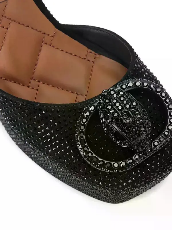 Kurt Geiger Chelsea Crystal-embellished Platform Sandals