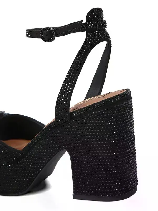 Kurt Geiger Chelsea Crystal-embellished Platform Sandals