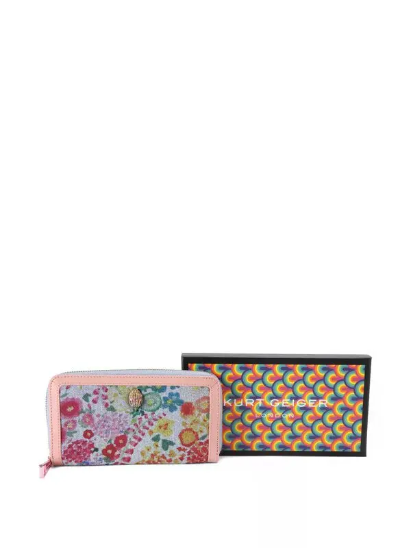 Kurt Geiger Shoreditch Floral-print Wallet