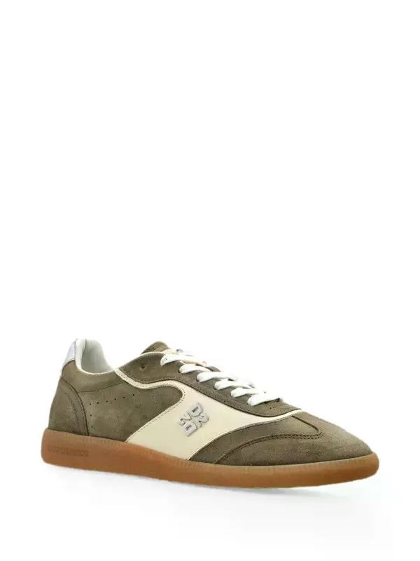 Dsquared2 Logo Plaque Panelled Sneakers