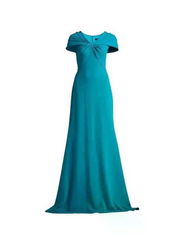 Tadashi Shoji Off-shoulder Maxi Dress - Blue