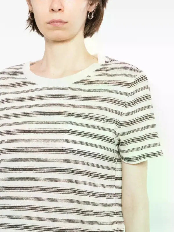 A.p.c. Zoe Horizontal Stripe T-shirt