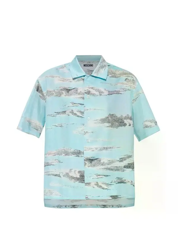 Moschino Printed Short-sleeve Shirt