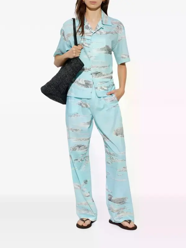 Moschino Printed Short-sleeve Shirt