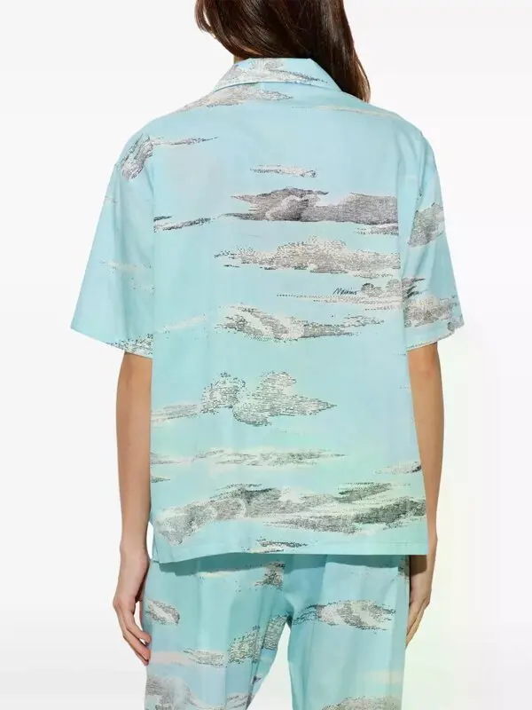 Moschino Printed Short-sleeve Shirt