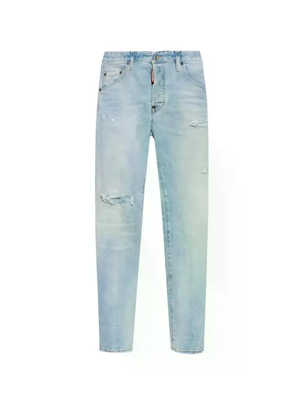 Dsquared2 Distressed Faded Jeans
