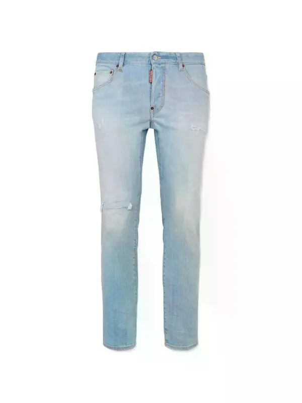 Dsquared2 Distressed Faded Jeans