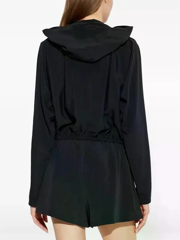 Alexander Wang Draped Zip-up Hoodie