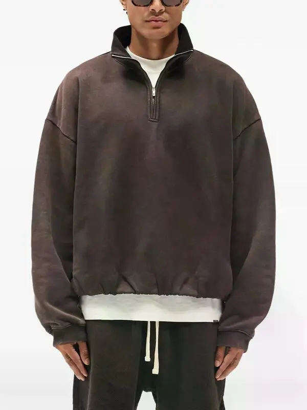 REPRESENT Initial Quarter-zip Sweatshirt